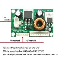 China CA-1253 12V to 5V to 3.3V Voltage Conversion Module for LCD Power Supply Board for sale