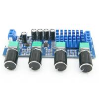 China 12-24V Digital Audio Amplifier Board with 80W Output and 45 Times Magnification for sale