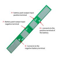 China 1S 3.7V 4A 18650 Battery Protection Board Over Charge Protection Over Discharge Protection for sale