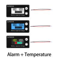 China Lead Acid Digital Ammeter Voltmeter Motorcycle Volt Gauge 12V-84V for sale