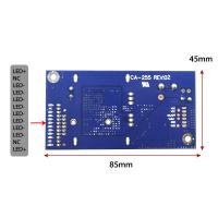 China CA-255 LED Backlight Driver Board PWM Pulse Width Adjustment 10.8-28v for sale