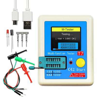 China Multifunction TFT Tester Tool Diode Capacitor Multimeter 25pF-100mF Range for sale