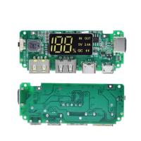 China CA-524A 5V 2.4A 18650 BMS Battery Protection Board Micro / Type C LED Mobile for sale