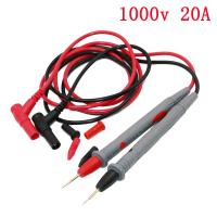 China 1 Pair Digital Multimeter Tester Tool Lead Probe Wire Pen Cable Set 20A for sale