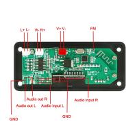 China 2x25W 50W MP3 Player Bluetooth Audio Module Board Remote Control Wireless Sound System for sale