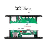 China MP3 WMA Bluetooth FM Radio Audio Decoder Module Board Remote Control Wireless Receiver for sale