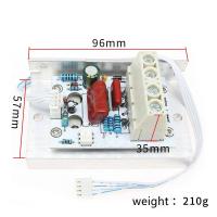 China AC 220V 10000W SCR Voltage Regulator Speed Controller Dimmer Thermostat for Electric Furnace for sale