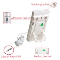 China 1.8F Accuracy Temperature Humidity Meter C/F LCD Display Sensor Probe Weather Station for sale