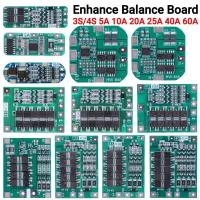 China 3S 4S 25A 40A 60A BMS Battery Protection Board Li Ion Battery Charging Board for sale
