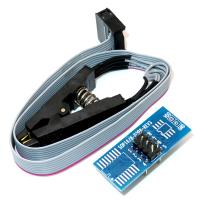 China CH341A 24 25 Series EEPROM Flash BIOS USB Programmer Module + SOIC8 SOP8 Test Clip For EEPROM 93CXX / 25CXX / 24CXX for sale