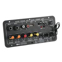 China D10 Digital Power Amplifier Board with 30-120W Output Power Bluetooth 5.0 and Dual Microphone Input for Subwoofer and Karaoke for sale
