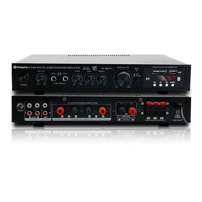 China LDZS 5.1 Channel Professional Audio Amplifier with 200W+200W Power and Bluetooth Support for Home Theatre Systems for sale