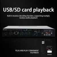 China LDZS 5.1 Channel Professional Audio Amplifier with 200W+200W Power and Bluetooth Support for Home Theatre Systems for sale