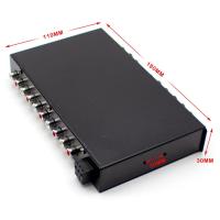 China 24V 5 Segment Car Audio Equalizer with Remote Control and Aux Input for Precise Tuning for sale