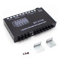 China 24V 5 Segment Car Audio Equalizer with Remote Control and Aux Input for Precise Tuning for sale