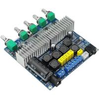 China 2.1 Channel Subwoofer Amplifier Board with 100W Bass Output and Bluetooth 5.0 TPA3116D2 Audio Stereo Equalizer for sale