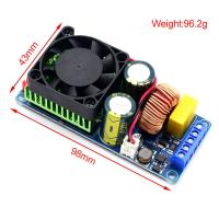 China 500W Mono Channel Digital Amplifier Board with IRS2092S Chip HIFI Power Amplifier Module for sale