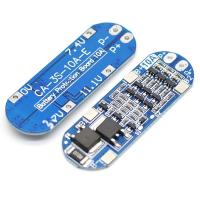 China 3S 10A Li-Ion Lithium Battery 18650 Charger BMS Battery Protection Board 11.1V 12.6V for sale