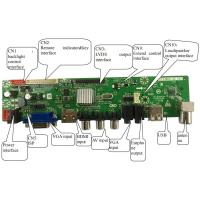 China Digital Analog Integrated Universal LED TV Mainboard DTV3663 With T2/T/C for sale