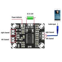 China CA-3110 Digital Amplifier Board 2x15W Stereo Class D 8-24V DC with TPA3110 Chip for sale