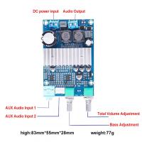 China CA-3316A Digital Power Amplifier Board 100W Class D BASS AMP with TPA3116 Chip 12-24V for sale