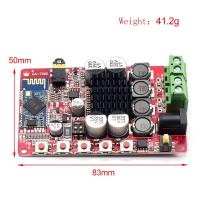 China CA-7492B Digital Power BT Amplifier Module with CSR5.0 Bluetooth 2*50W Output and 8-24V DC Power for sale