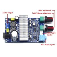 China CA-3316A 100W Digital Power Amplifier Board with TPA3116 Chip for Subwoofer 12-24V for sale