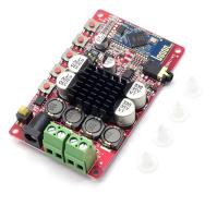 China CA-7492 Bluetooth 5.0 Amplifier Audio Module DC8-25V 2*50W Power Amplifier Board with TDA7492 Chip for sale