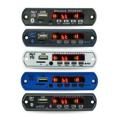 China FM Radio MP3 Decoder Board with Lossless Audio FM Radio Function and BT 5.0 for sale