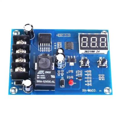 China XH-M603 12-24V Storage Lithium Battery Charger Control Switch Protection Board With LED Display for sale