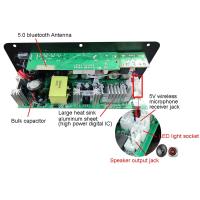 China 100-300W Car Audio Amplifier Board with Bluetooth 5.0 and Dual Mic Input for Karaoke and Subwoofer for sale