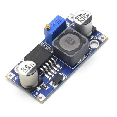 China 3.2-40V Input 1.5-35V Output Adjustable DC to DC Step Down Power Supply Module LM2596 for sale