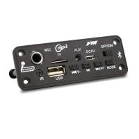 China Card Style BT 5.0 FM Radio MP3/WAV Audio Decoder Board with 2x3W Amplifier and Voice Recorder for sale