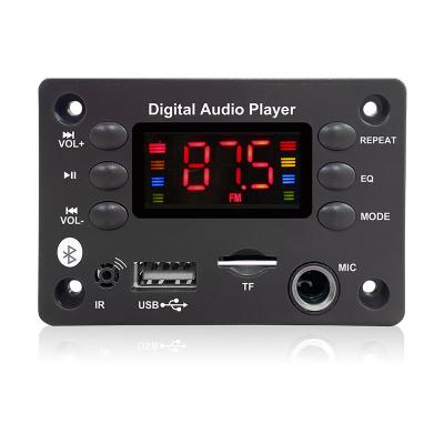 China FLAC Audio Format Support Bluetooth MP3 Decoder Board with Color Screen Display and Voice Recorder Function for sale