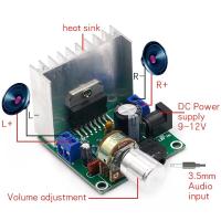 China 15W Dual-Channel Digital Amplifier Module with TDA7297 Chip for DIY Kit Audio Amplifier Board for sale