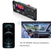 China 50W Bluetooth 5.0 Car Audio Amplifier Module with USB TF FM Radio and 5.0 Channels for sale