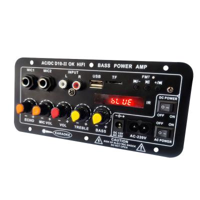China Amplifier Board Audio Module 40W Bluetooth 5.0 Dual Microphone Input for Subwoofer and Car Audio for sale