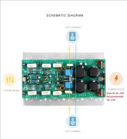 China 750W High Power Mono Linear Amplifier Board with Simple Package for Yamaha Sound Alignment for sale