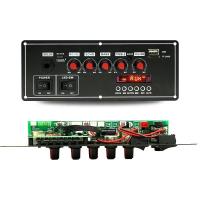 China 2x20W Voice Recorder 7.4V Battery Bluetooth Amplifier Board with Audio Decoder for Trolley Speakers for sale