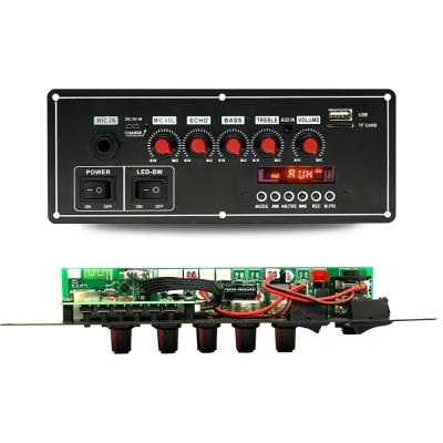 China 2x20W Voice Recorder 7.4V Battery Bluetooth Amplifier Board with Audio Decoder for Trolley Speakers for sale