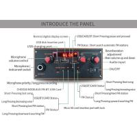 China 2x10W Bluetooth 5.0 Stereo Motherboard with MP3 Decoder and FM Radio Function for sale