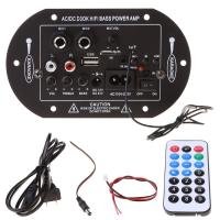 China D3OK HIFI Bass Power Home Amplifier Board with 2 Channels Bluetooth 4.2 and 12V 24V 220V Audio Amplifier Board for sale