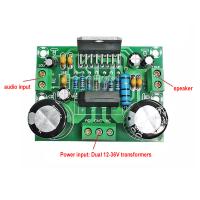 China 100W Mono Amplifier Board with Dual AC12-32V Power Supply for 2 Channels for sale