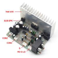 China Professional Digital Subwoofer Amplifier Board 2*38W AC/DC 12V with TDA7379 for sale