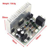 China Professional Digital Subwoofer Amplifier Board 2*38W AC/DC 12V with TDA7379 for sale