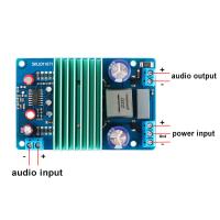 China 250W Class D HIFI Digital Amplifier Board with LM3886 for Professional Audio Systems for sale