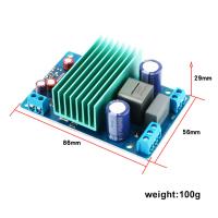 China 250W Class D HIFI Digital Amplifier Board with LM3886 for Professional Audio Systems for sale