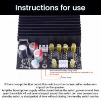 China TPA3255 Audiophile 300W Bi-Channel Stereo Module Digital Amplifier Board for Professional Audio for sale