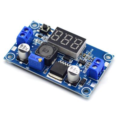 China Adjustable LM2596S Step-Down Buck Converter Power Supply Module with Display and One for sale