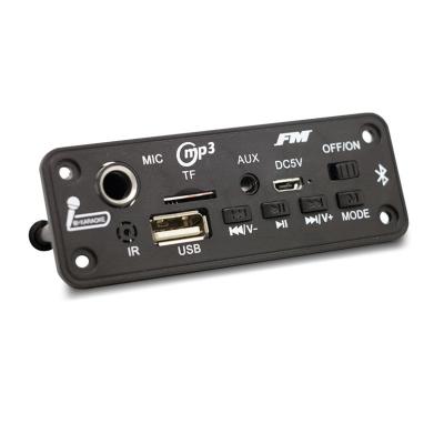 China 2X3W BT 5.0 Decoder Board with FM Radio and MP3 Player Module for Audio Playback for sale